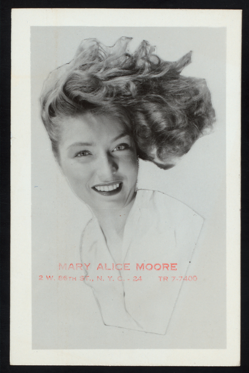 Mary Alice Moore - NYPL Digital Collections
