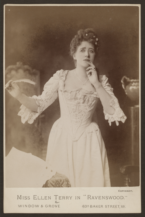 Miss Ellen Terry in Ravenswood - NYPL Digital Collections