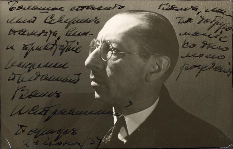 Igor Stravinsky - NYPL Digital Collections