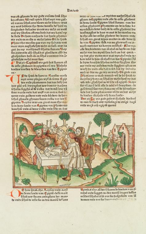 Sacrifice of the Paschal lamb - NYPL Digital Collections