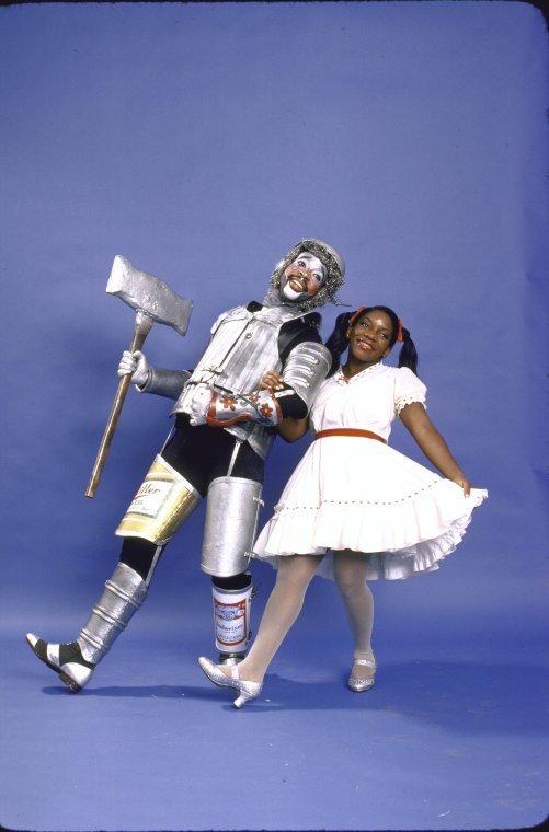 Actors Stephanie Mills & Ben Harney in a publicity shot fr. the ...