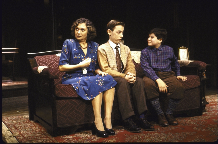 Actors (L-R) Lauren Klein, Jamie Marsh and Danny Gerard in a scene from ...
