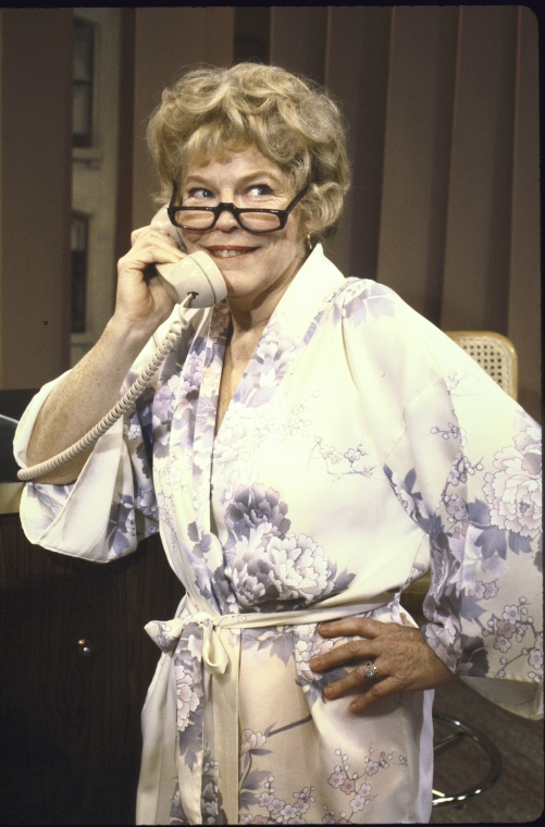 Actress Anne Jackson in a scene from the Broadway play "Twice Around ...