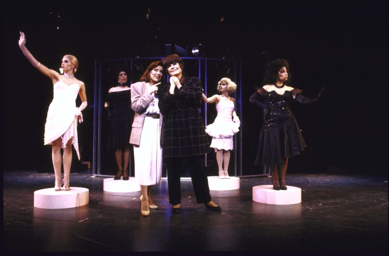 Actresses (L-R) Alice Yearsley, Ruth Gottschall, Chris Callen, Jo Anne ...
