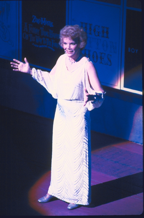 Actress Nanette Fabray performing at 100th birthday tribute to ...