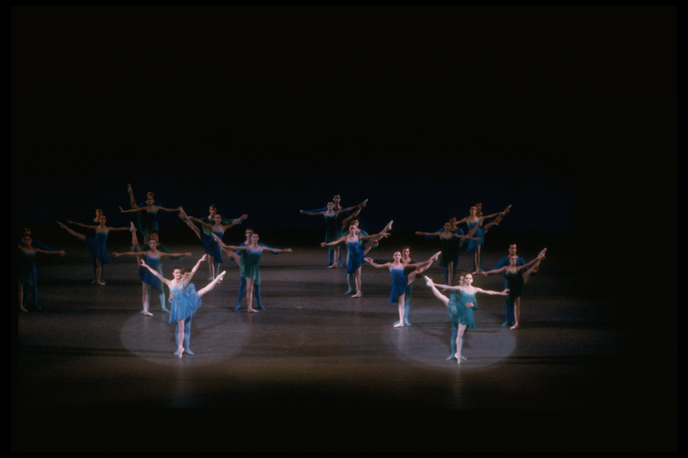New York City Ballet production of "Brahms/Handel" with Ib Andersen and ...