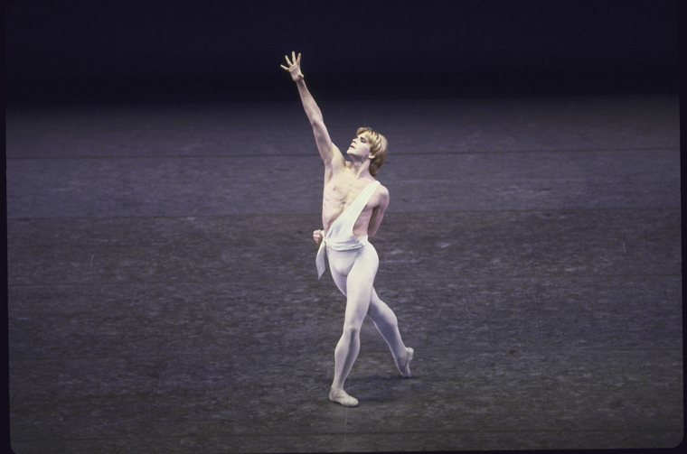 New York City Ballet production of "Apollo" with Andris Liepa (guest ...