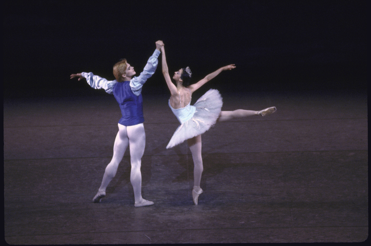 New York City Ballet production of "Raymonda Variations" with Bolshoi ...