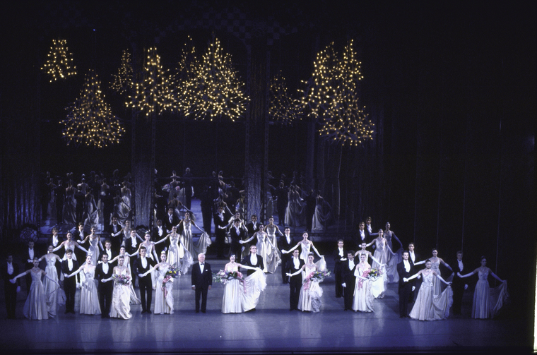 New York City Ballet production of "Vienna Waltzes" with Suzanne ...