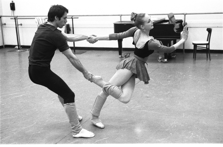 New York City Ballet rehearsal for "Goldberg Variations" with Anthony ...