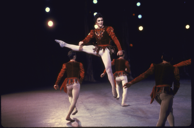 New York City Ballet production of "Jewels" (Rubies") with Edward ...