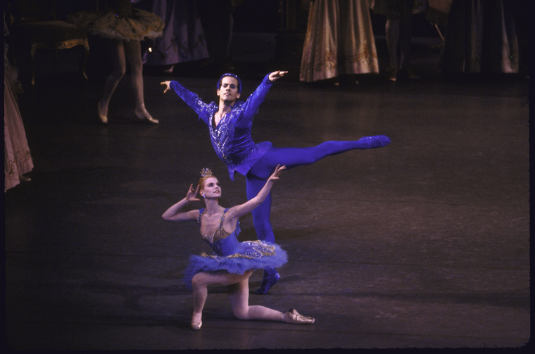 New York City Ballet production of "Sleeping Beauty"; Divertissement ...