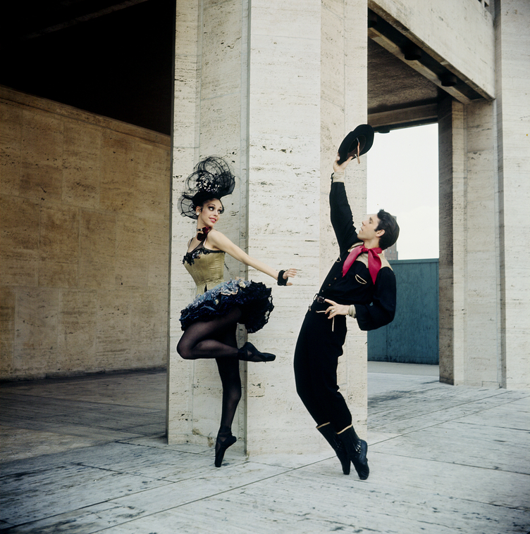 New York City Ballet - publicity photo Gloria Govrin and Anthony Blum ...
