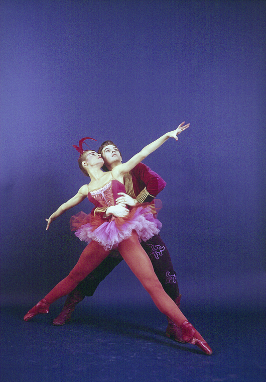 New York City Ballet production of "Firebird" with dancers Patricia ...