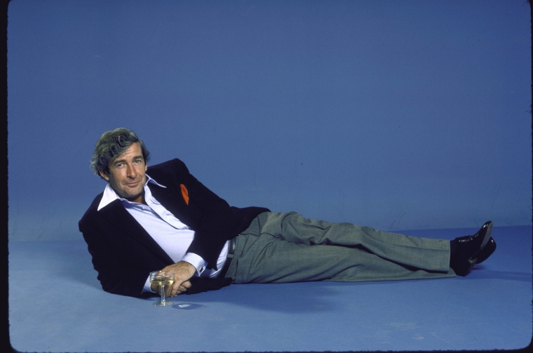 Irish comedian Dave Allen in a publicity shot fr. the Broadway ...