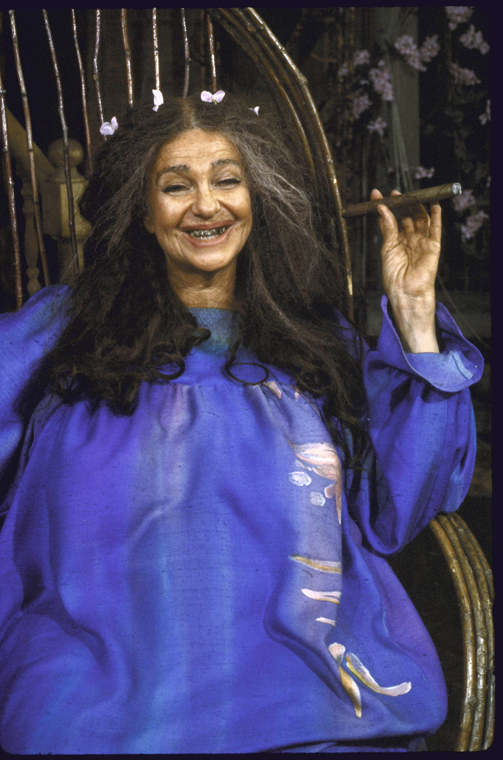Actress Geraldine Page in a scene from the Mirror Repertory Theatre ...