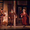 L-R) Actors Barbara Erwin, Robert Fitch and Dorothy Loudon in a scene ...