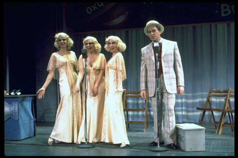 A scene from the Broadway production of the musical "Annie." - NYPL ...
