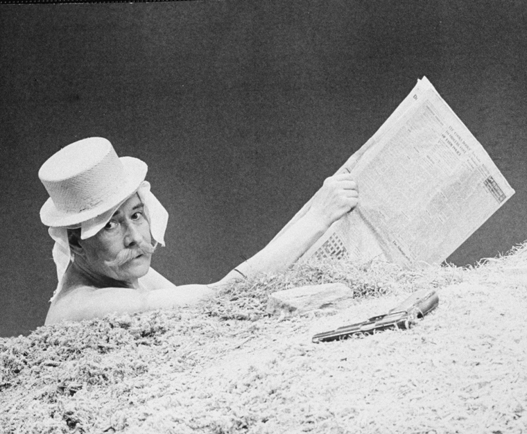 Actor George Voskovec in a scene from the NY Shakespeare Festival ...