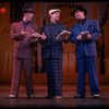L-R) J.K. Simmons, Walter Bobbie and Timothy Shew performing "Fugue For ...