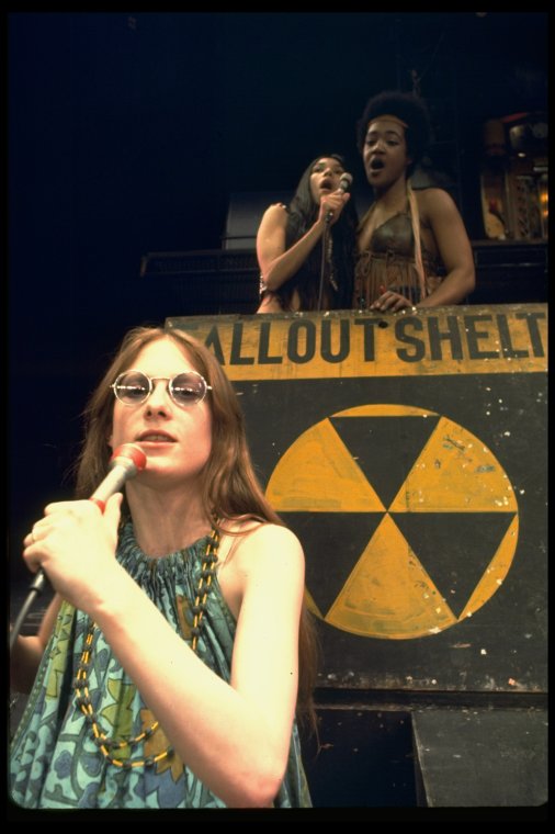 A scene from the Broadway production of the musical "Hair." (New York ...