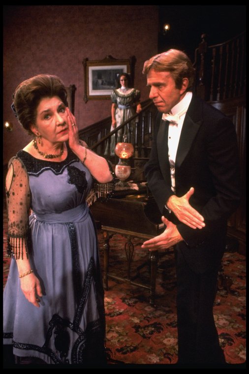 L-R) Maureen Stapleton, Ann Talman and Joe Ponazecki in a scene from ...