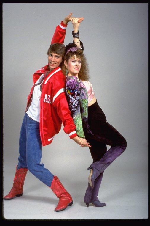 Actors Bernadette Peters and Christopher D'Amboise from the Broadway ...