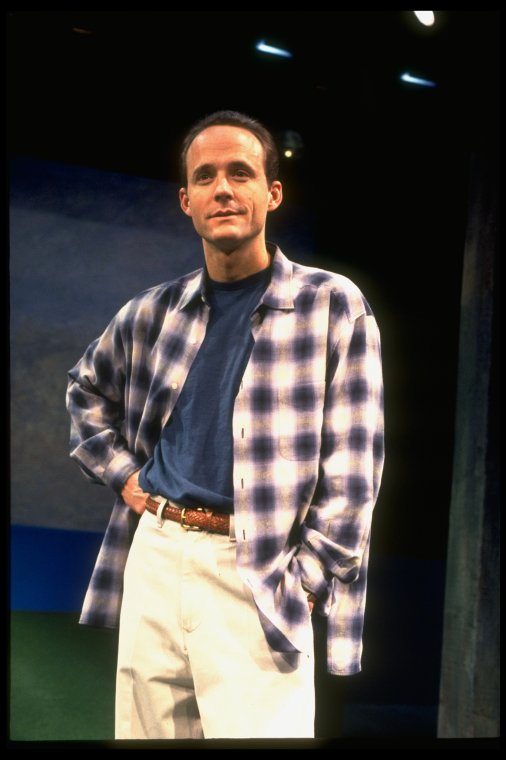 Actor John Benjamin Hickey in a scene from the Broadway production of ...
