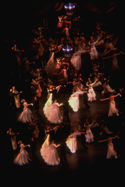 Dancers in a scene fr. the Broadway musical "Ballroom." (New York ...