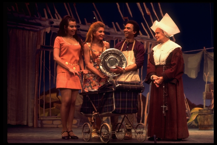 Actors (L-R) Carmen Alvarez, Patti Karr, Al Freeman, Jr. & Shirley ...