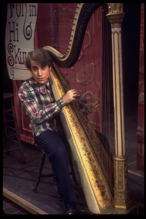 Actor Daniel Fortus in a scene fr. the Broadway musical "Minnie's Boys ...