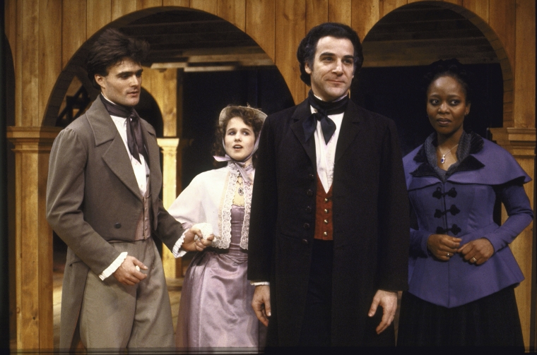 Actors (L-R) Graham Winton, Jennifer Dundas, Mandy Patinkin & Alfre ...
