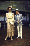 Actors (L-R) Travis Hudson and J. J. Jepson in a scene from the touring ...