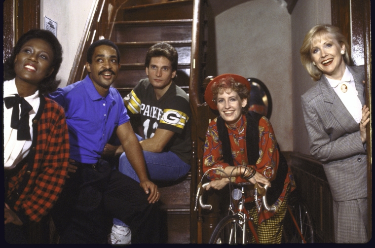 Actors (L-R) Ernestine Jackson, Ben Harney, Rex Smith, Liz Callaway ...