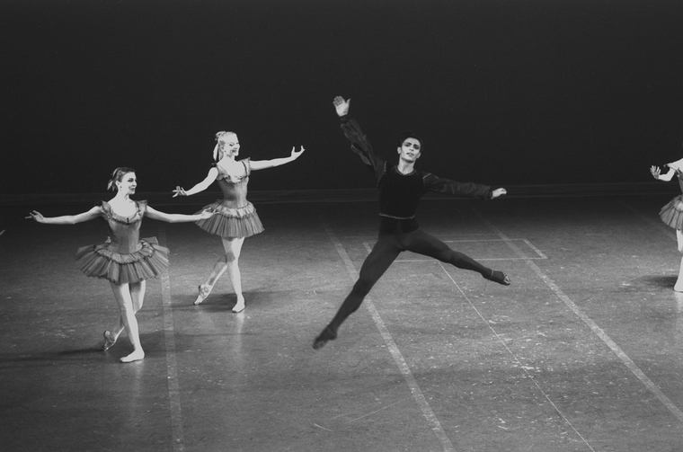 New York City Ballet production of "Variations from Don Sebastian ...