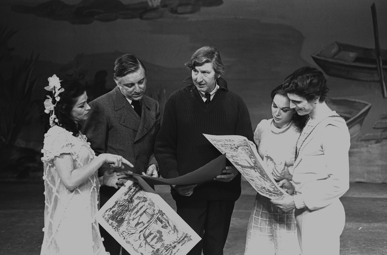New York City Ballet production of "Jeux", Melissa Hayden, John Taras ...