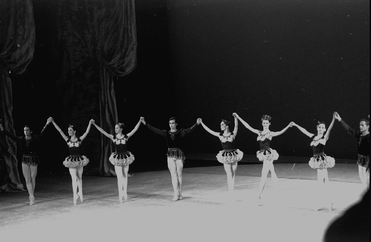 New York City Ballet production of "Jewels" ("Rubies") with Patricia ...