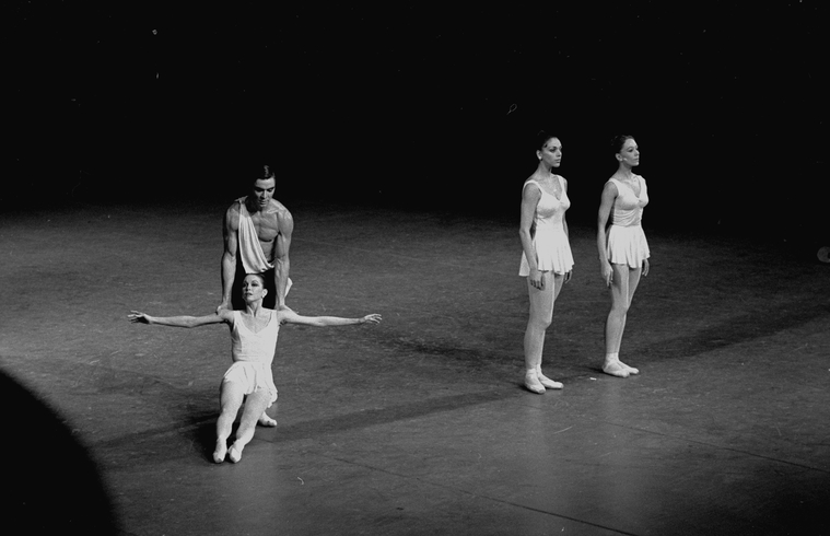 New York City Ballet production of "Apollo" with Allegra Kent and ...