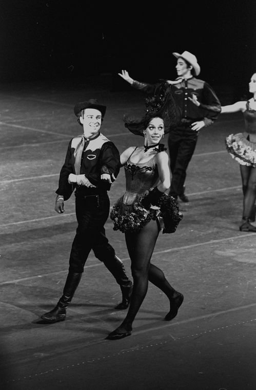 New York City Ballet production of "Western Symphony", with Gloria ...