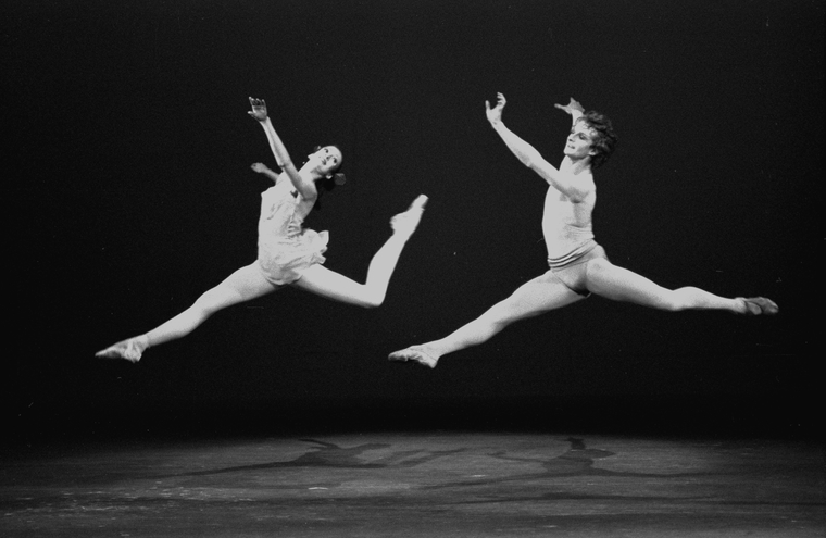 New York City Ballet production of "Sarabande and Danse" with Colleen ...
