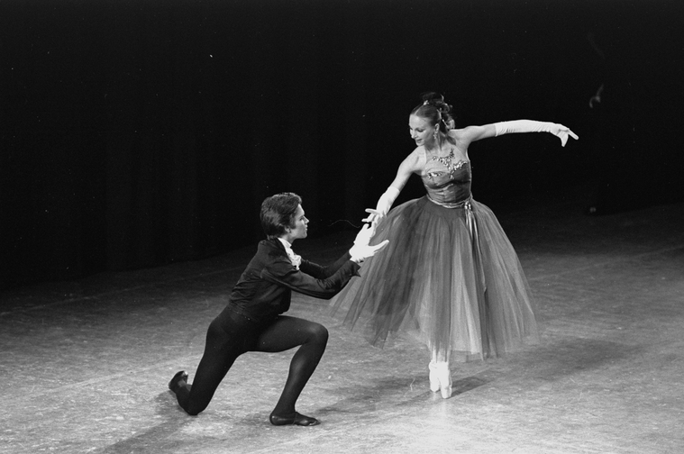 New York City Ballet production of "La Valse" with Joseph Duell and ...