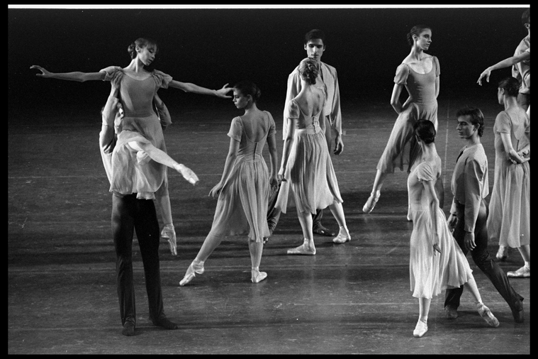 New York City Ballet production of "In Memory of..." with Lisa Jackson ...