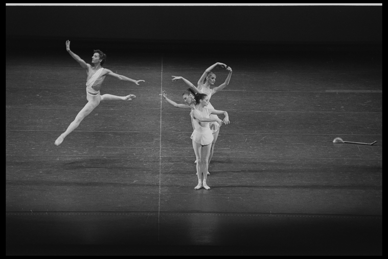 New York City Ballet production of "Apollo" with Ib Andersen, Suzanne ...