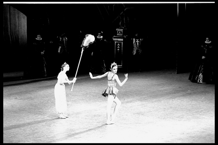 New York City Ballet production of "Don Quixote" with young Colleen ...