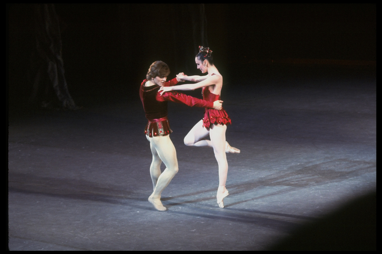 New York City Ballet production of "Jewels" (Rubies) with Patricia ...
