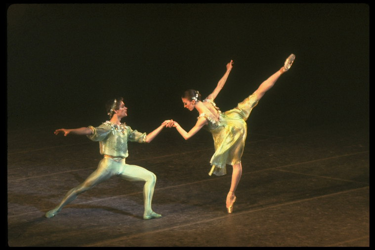 New York City Ballet production of "The Four Seasons" with Kyra Nichols ...