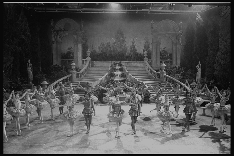 New York City Ballet production of movie version of "A midsummer Night ...