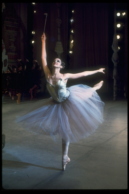 Colleen Neary as the Sugar Plum Fairy, in a New York City Ballet ...