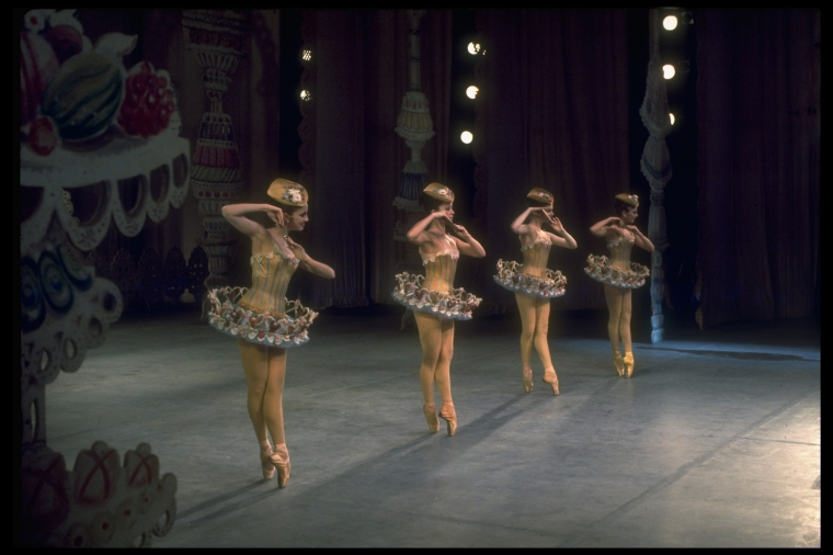 The Marzipan shepherdesses, in a New York City Ballet production of ...