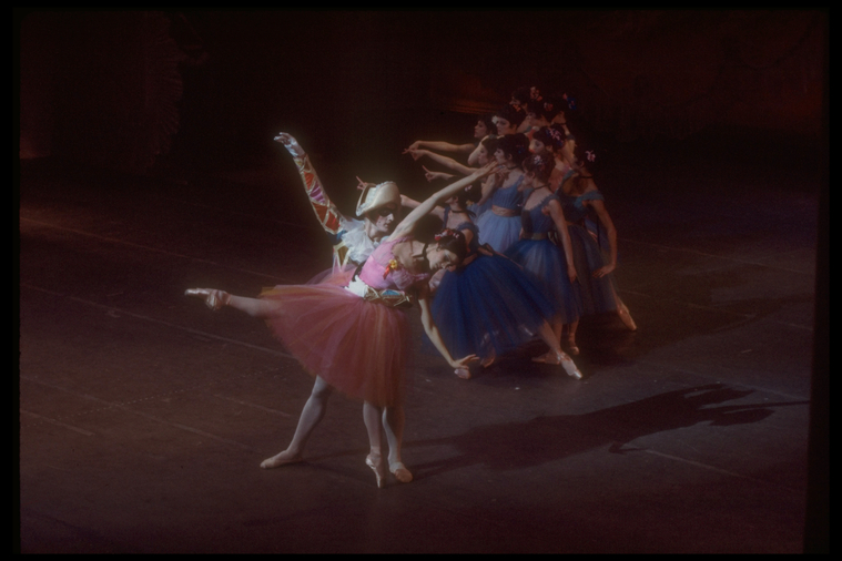 New York City Ballet production of "Tricolore" with Merrill Ashley and ...